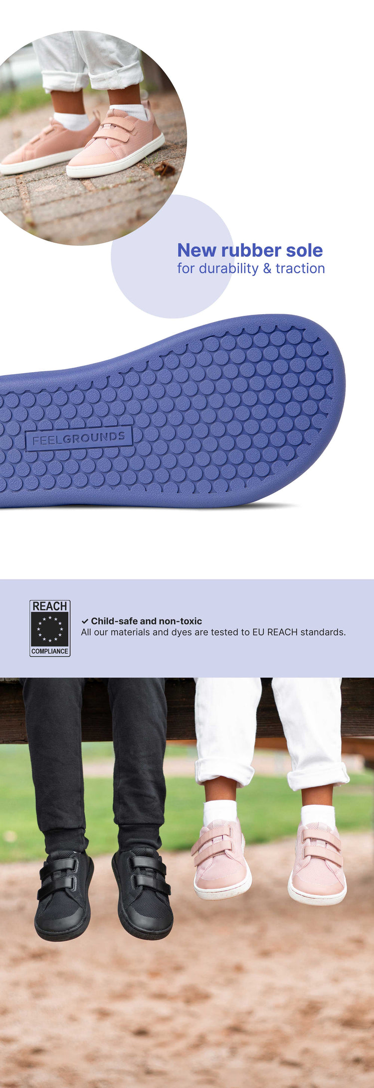 Original Mesh Kids - Dusty Pink ǀ Feelgrounds